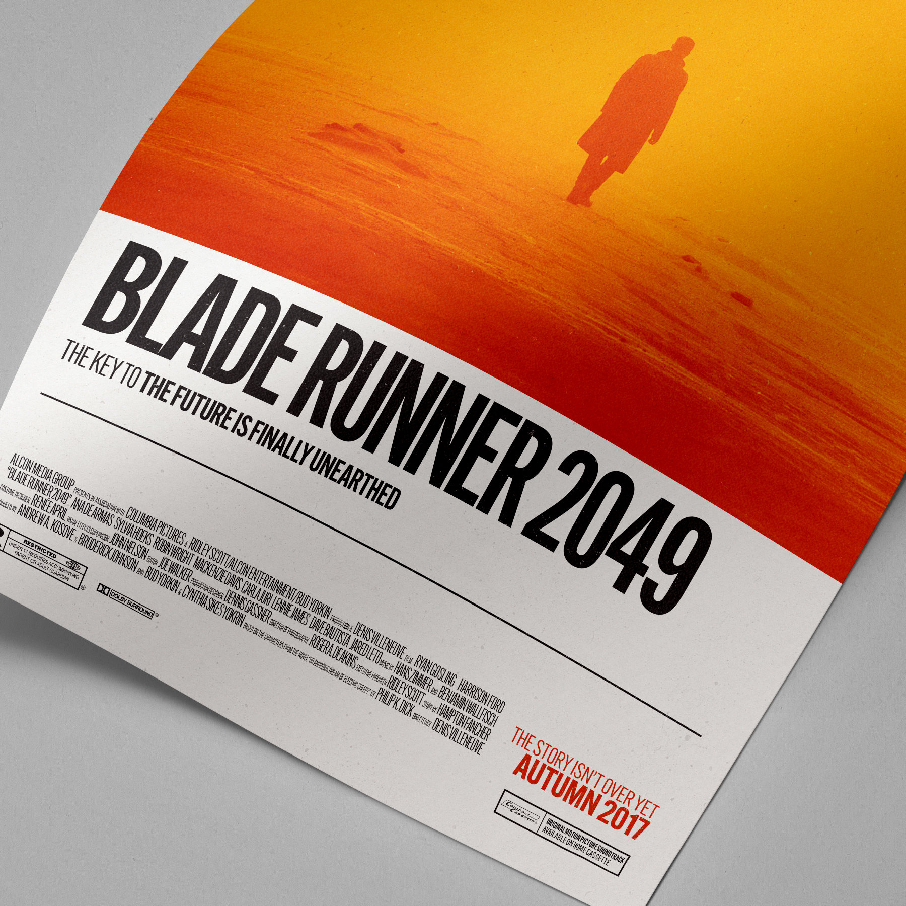 Blade Runner 2049 2017 Retro Movie Poster Art Minimalist | Etsy UK