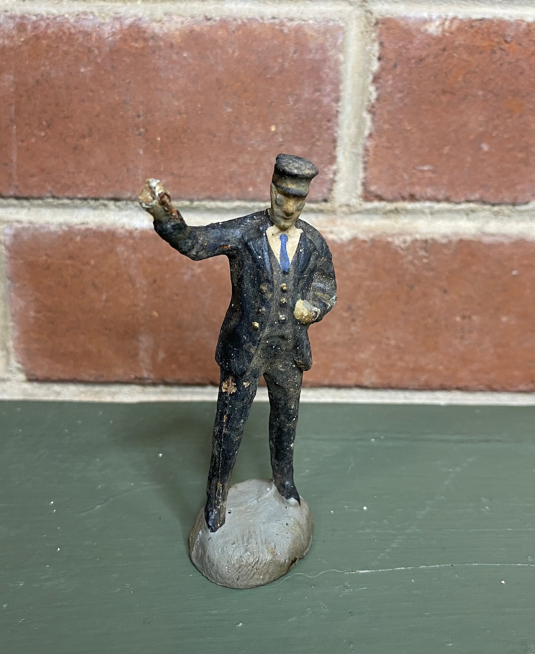 Vintage Composite Train Conductor - Etsy