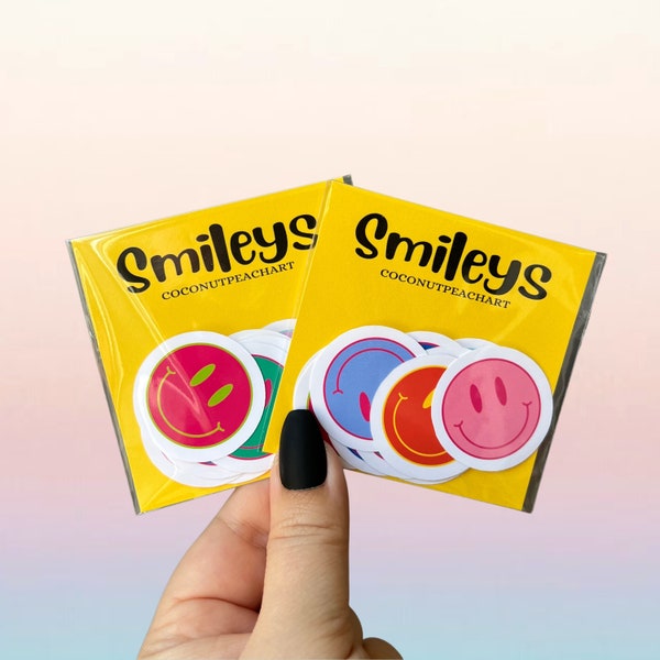 Neon Smiley Face - Etsy