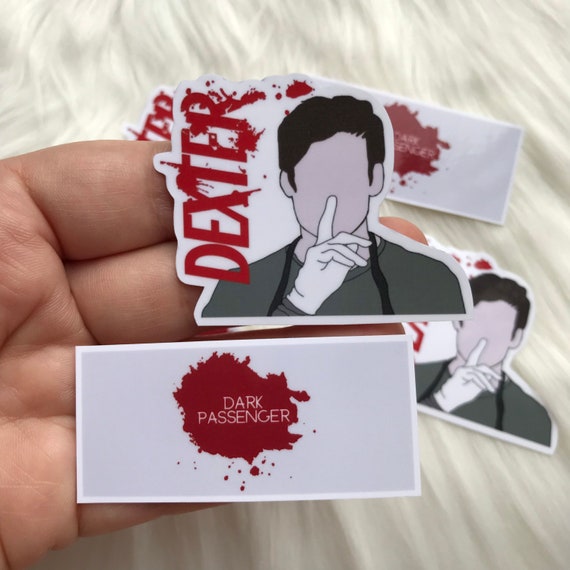 Waterproof Dexter Inspired Stickers Dark Passenger & Dexter | Etsy