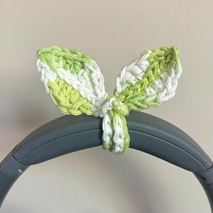 Crochet Sprout Leaf Headphones Accessory / Bookmark Plant - Etsy