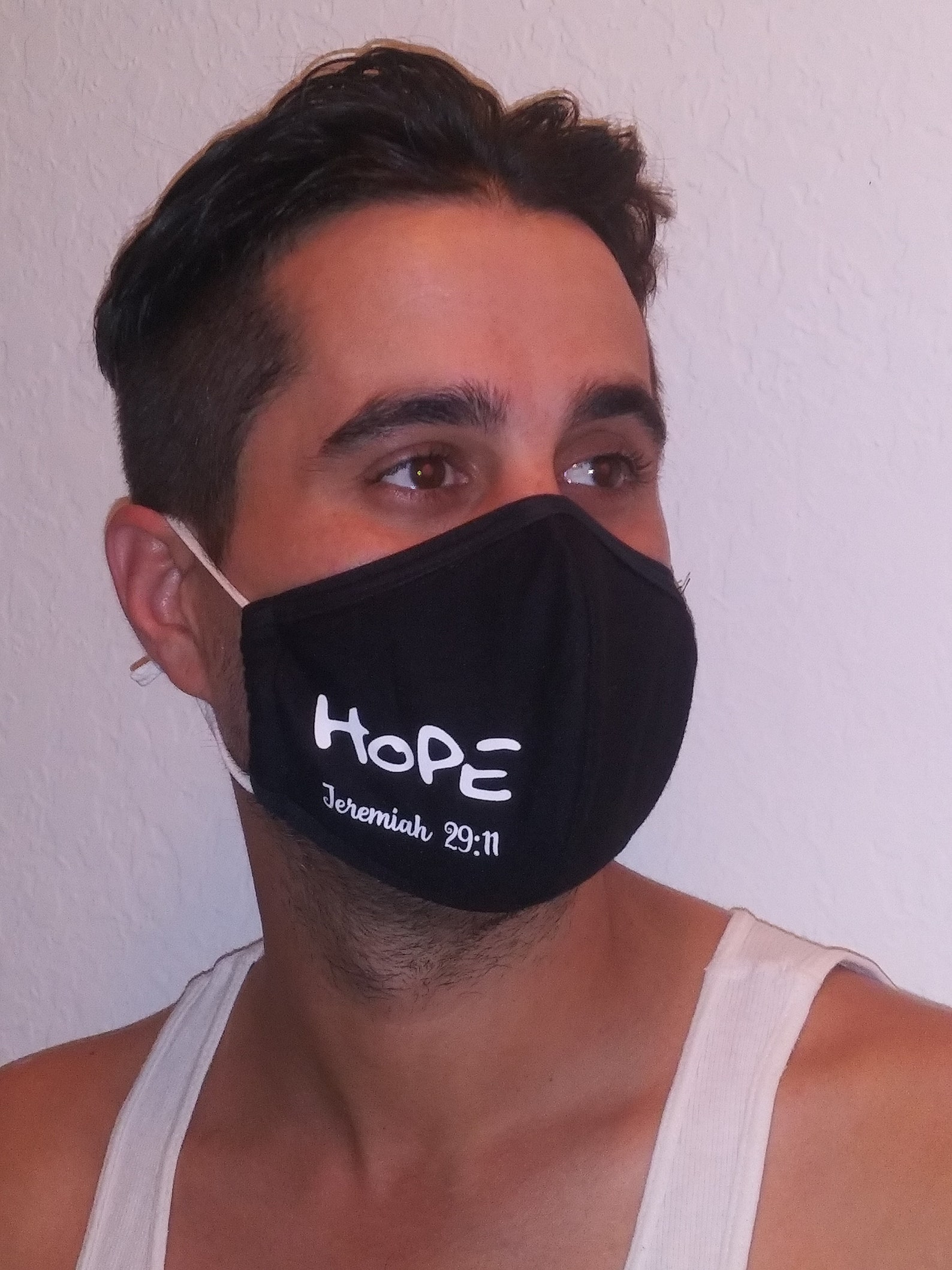 Hope Religious Face Mask Jeremiah 29:11 - Etsy