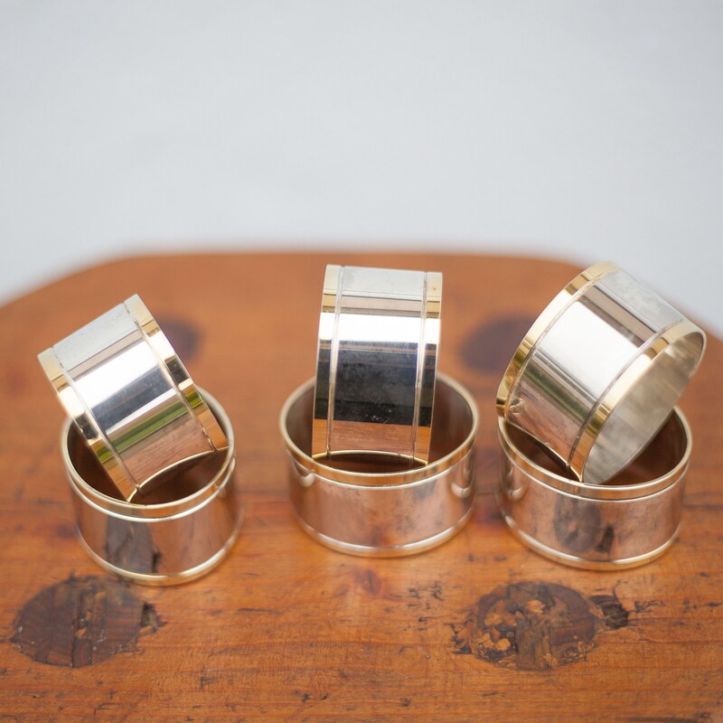 Metal Napkin Rings - Etsy