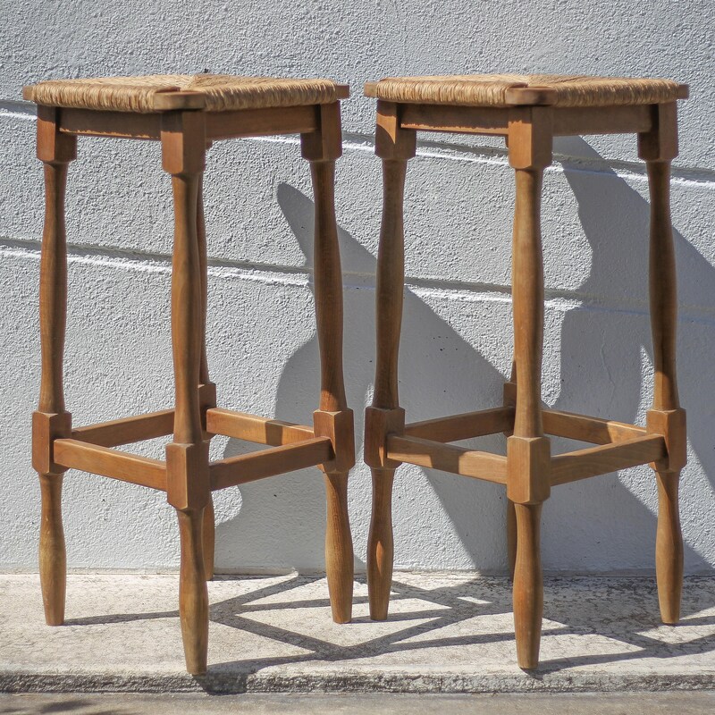 Vintage Bar Stool - Etsy