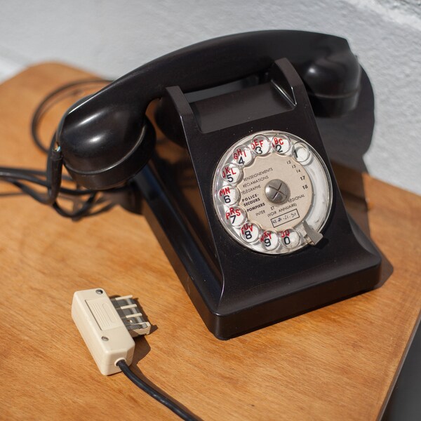 Téléphone à cadran vintage - Etsy France