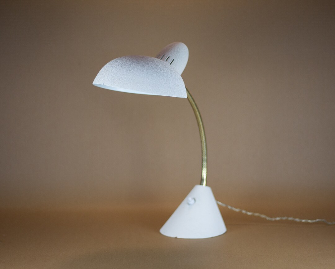 Table Lamp, Beige Bedside Lamp, Desk Lamp, Articulated Lamp, Interior ...