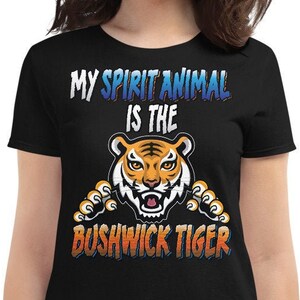 Spirit Animal - Bushwick Tiger - Women's Short Sleeve T-shirt - Etsy
