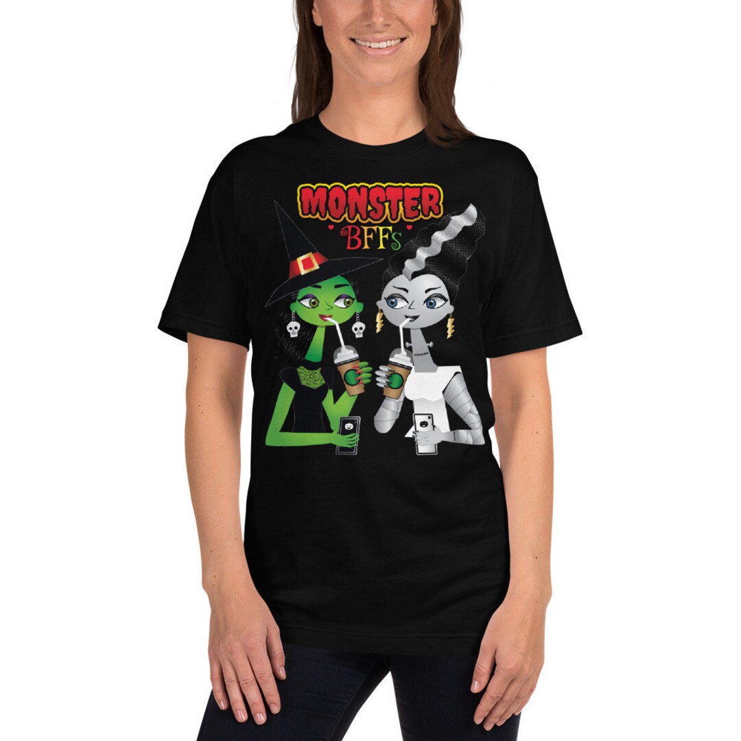 Monster Best Friends Forever T-shirt - Etsy