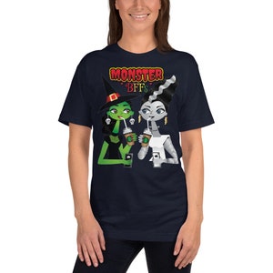Monster Best Friends Forever T-shirt - Etsy