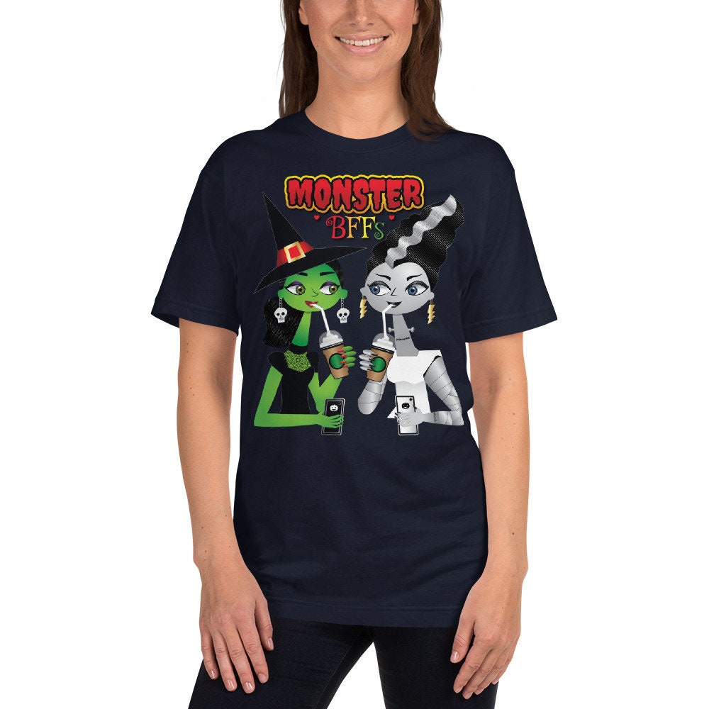 Monster Best Friends Forever T-shirt - Etsy