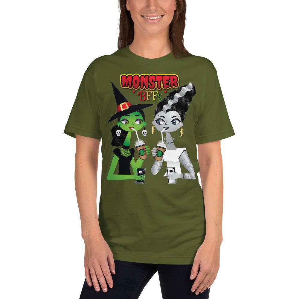 Monster Best Friends Forever T-shirt - Etsy