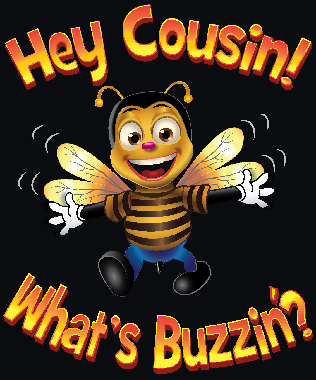 Hey Cousin What's Buzzin' Unisex Jersey Short Sleeve Tee - Etsy