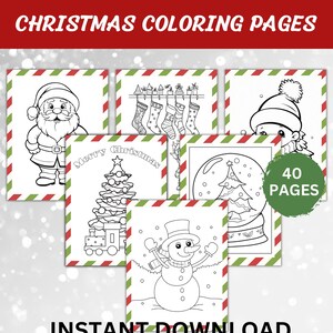 coloring pages christmas games