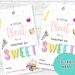 Editable Sweet Treat Teacher Gift Tag, Teacher Appreciation, End of ...