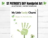ST Patricks Day Handprint Craft ART Printable St - Etsy