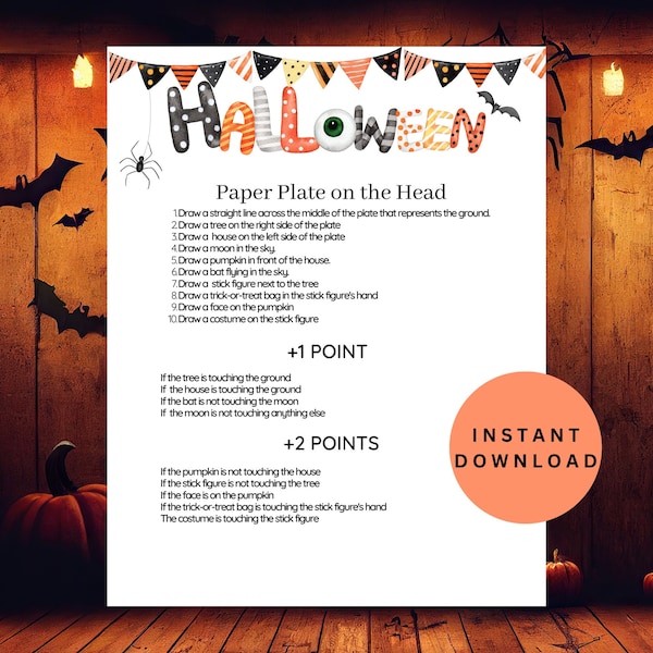 Halloween Plates - Etsy