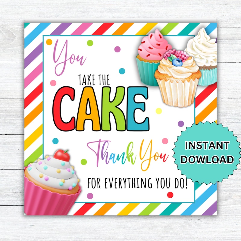 Teacher Appreciation Cake - Etsy