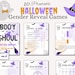 Halloween Themed Printable Gender Reveal Game Bundle is a Perfect for ...