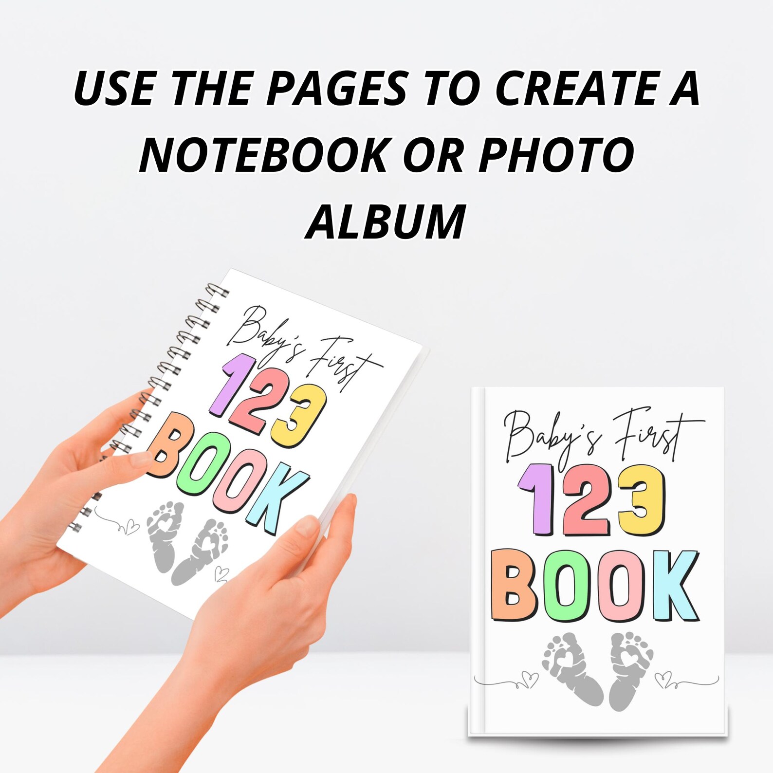 Baby Shower 123 Coloring Pages, 123 Baby's First Book, Baby Keepsake ...