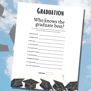 Printable Graduation Games, Selfie Scavenger Hunt 2024 Graduation Games ...