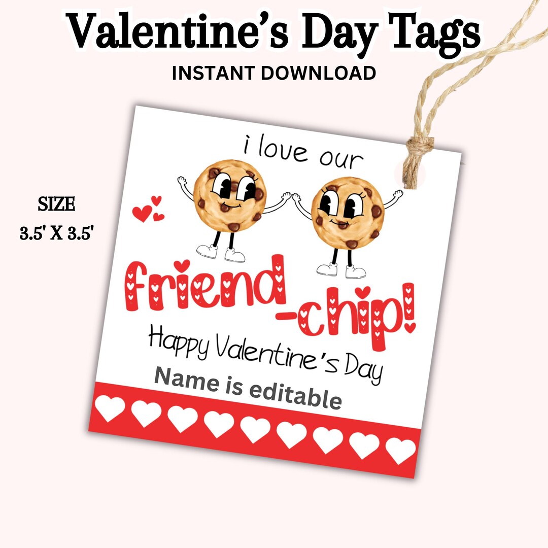 Teacher Valentines Gift Tag, Printable Valentine Gifts Tags, Valentines ...