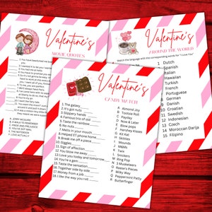 Printable Valentine's Day Game Bundle, Party Games and Activities, Kids ...