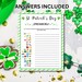 Printable St Patrick's Day Leprechaun Emoji Game, St Paddy's Day Game ...