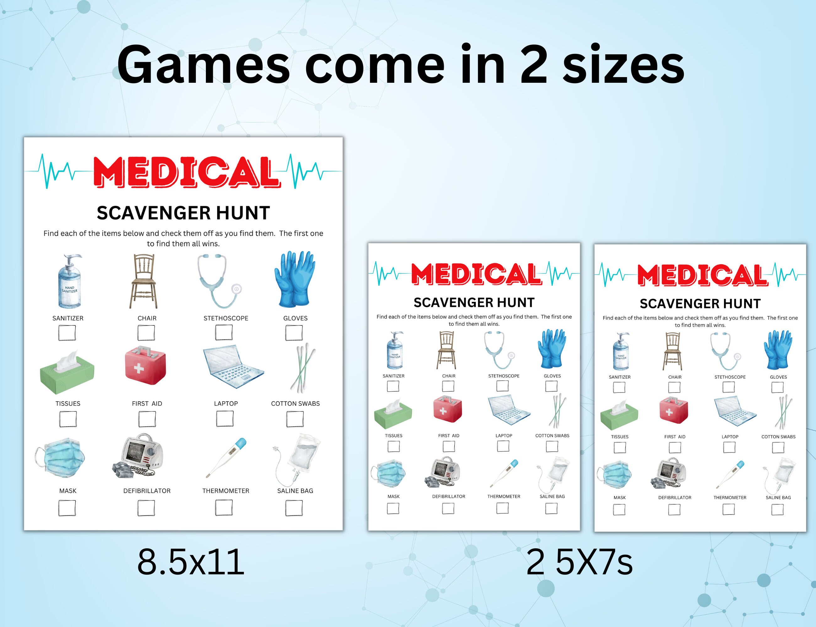 Medical Game, Printable Nursing Games, Doctor Games, Radiology Games ...