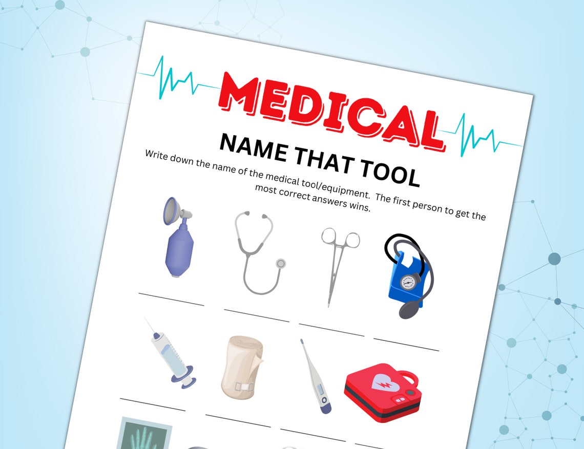 Medical Game, Printable Nursing Games, Doctor Games, Radiology Games ...