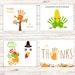 Thanksgiving Handprint Craft Printable Bundle, Thanksgiving Preschool ...