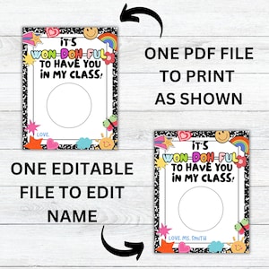 Editable Doh Back to School Play Gift, Meet the Teacher Doh Tag for ...