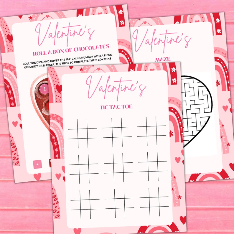 Printable Valentines Day Game Bundle Party Games and Activities ...