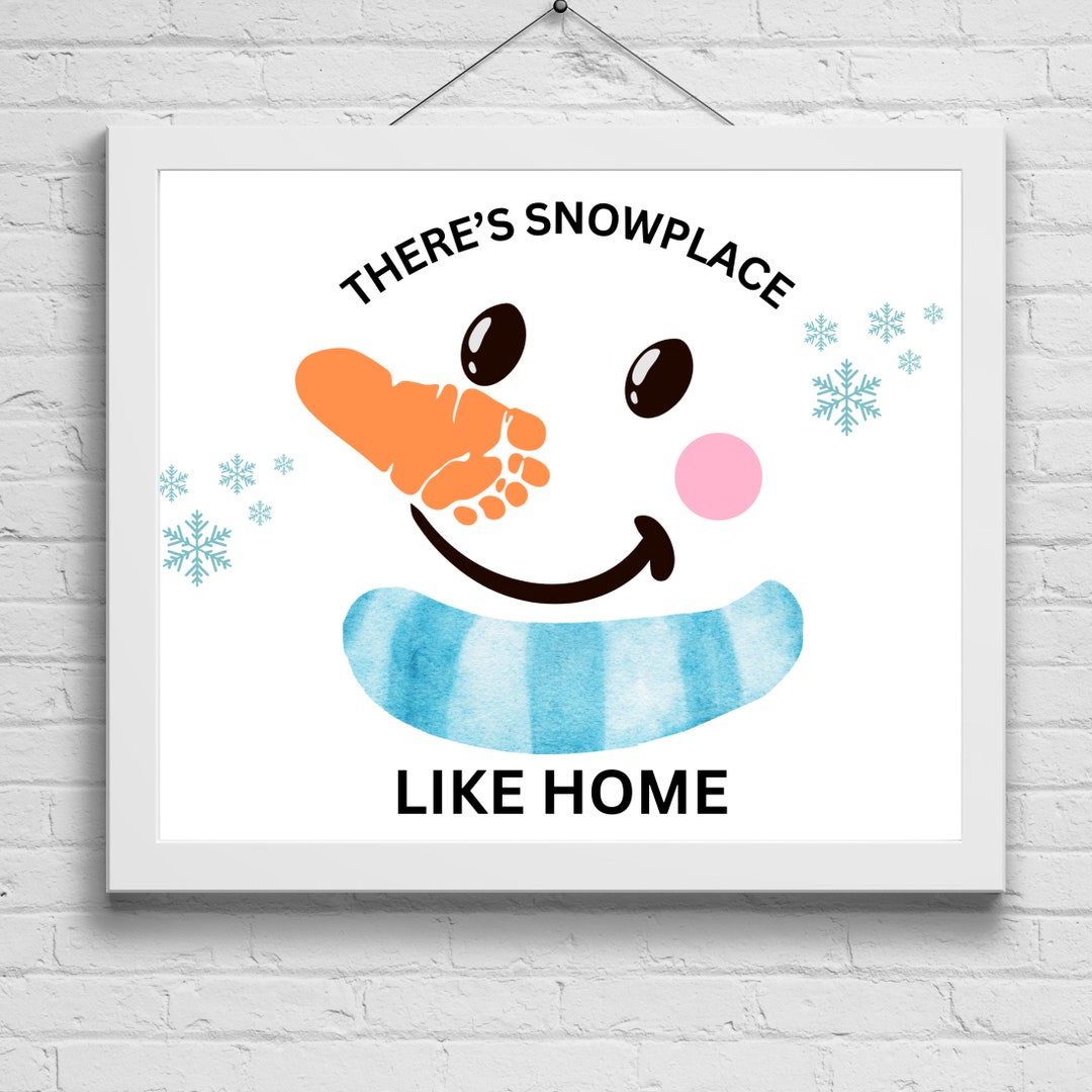 Winter Handprint Art , Winter Craft, Kids Handprint Art Craft, Art for ...