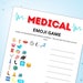 Medical Game, Printable Nursing Games, Doctor Games, Radiology Games ...