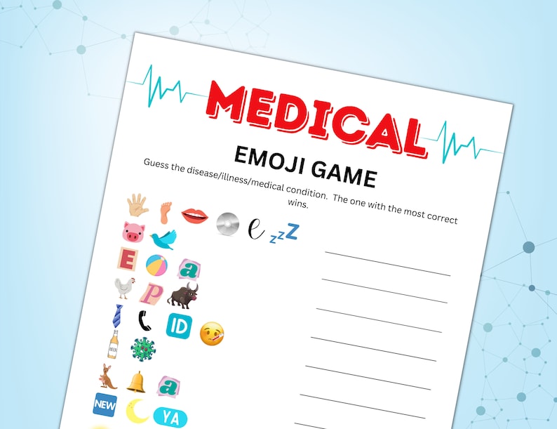 Medical Game, Printable Nursing Games, Doctor Games, Radiology Games ...