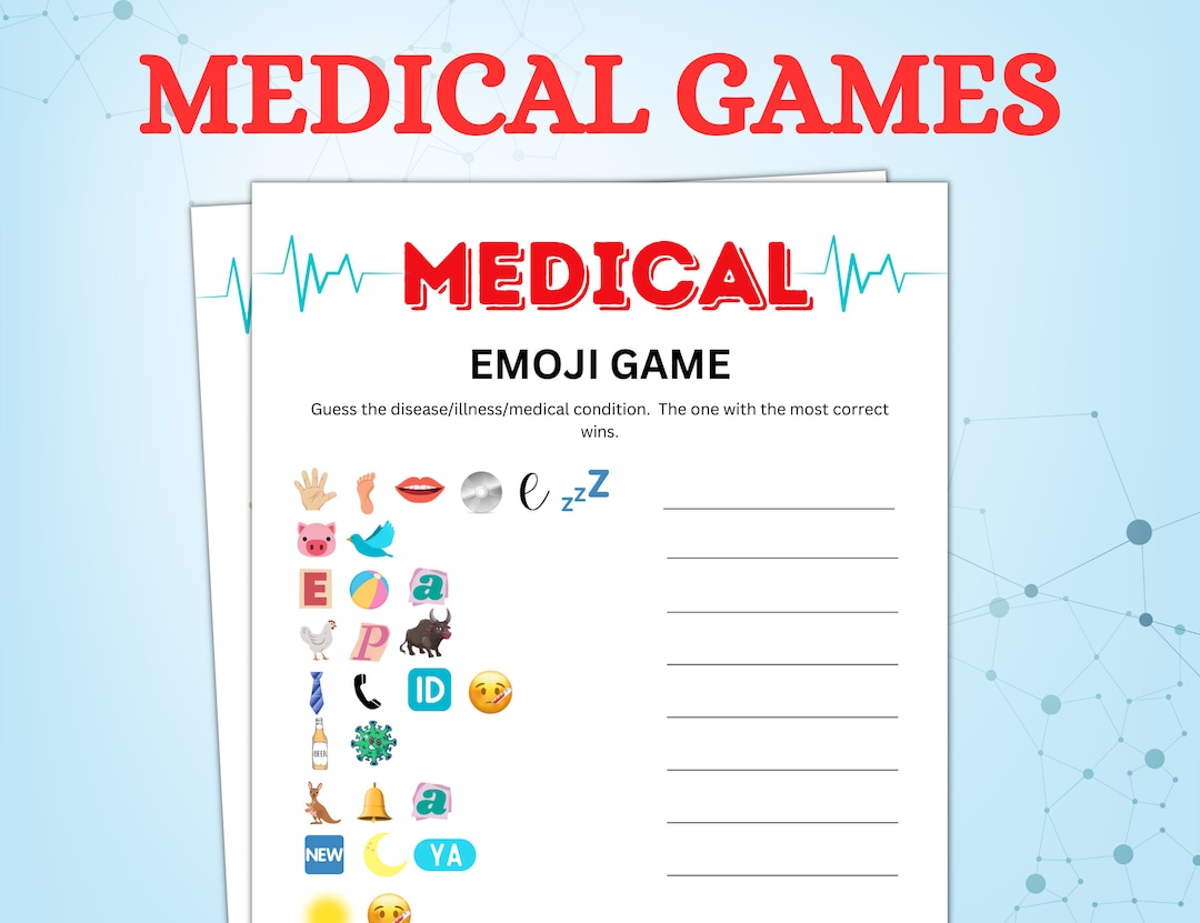 Medical Game, Printable Nursing Games, Doctor Games, Radiology Games ...