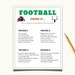 Football Games Bundle, Football Party Games, Football Birthday Party ...
