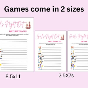 Printable Girls Night Out Game Bundle Party Games and Activities, Girls ...