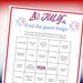 Fourth of July Find the Person Bingo Game, Printable Family Games ...