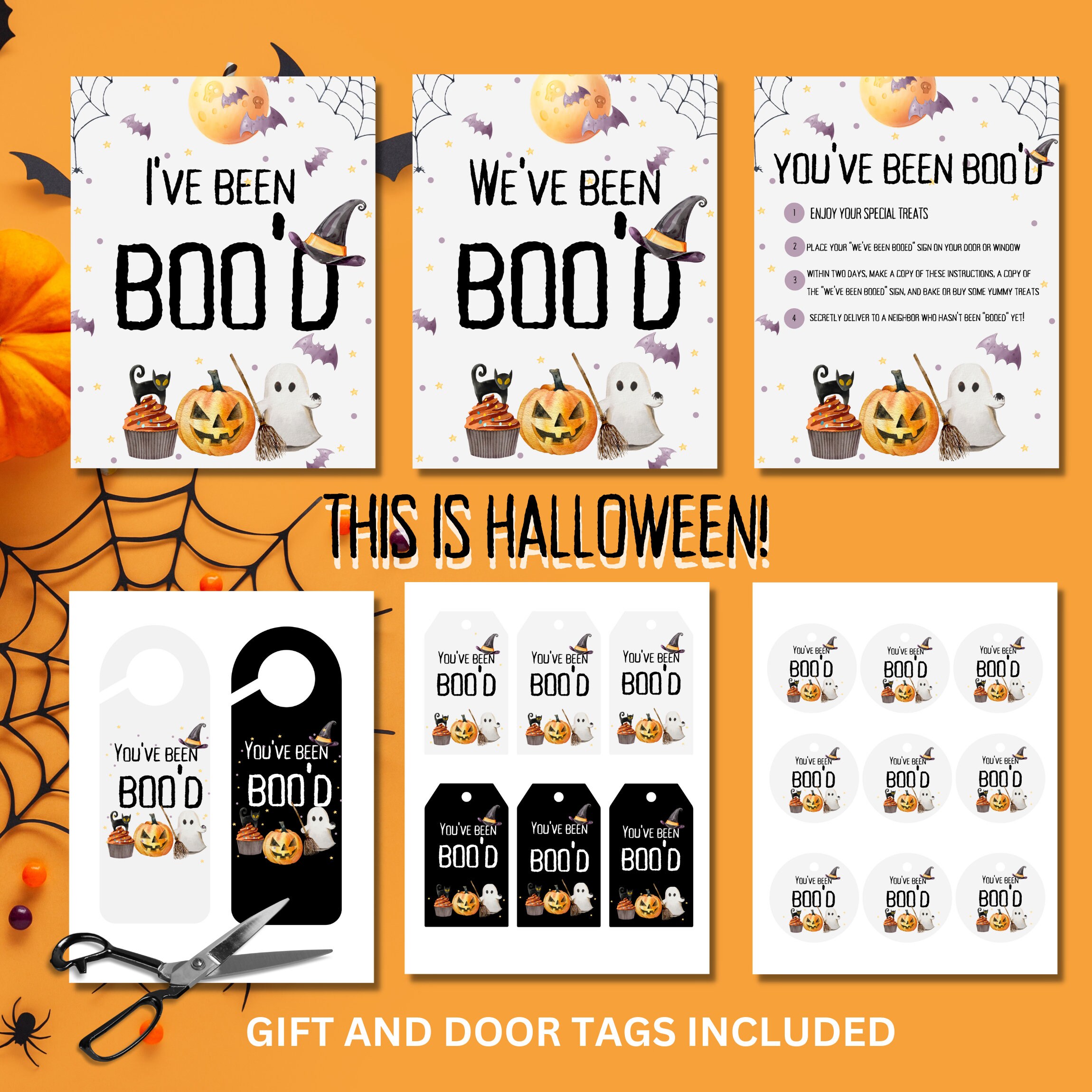 You've Been Boo'd Halloween Bundle, Office Coworker You've Been BOOED ...