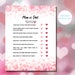 VALENTINE'S Gender Reveal Games, Baby Shower Games, Valentine Hearts ...