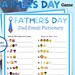 Father's Day Game, Emoji Pictionary, Printable Family Game, Dad's Day ...