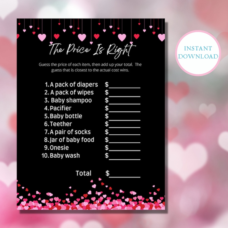 VALENTINE'S Gender Reveal Games Are Perfect Decor for Your February ...