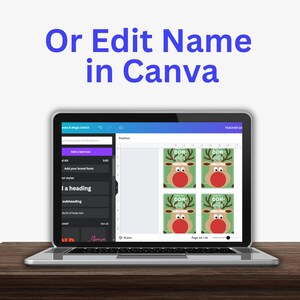 Kids Christmas Play Dough Cards, Class Christmas Favors Tags, Editable ...