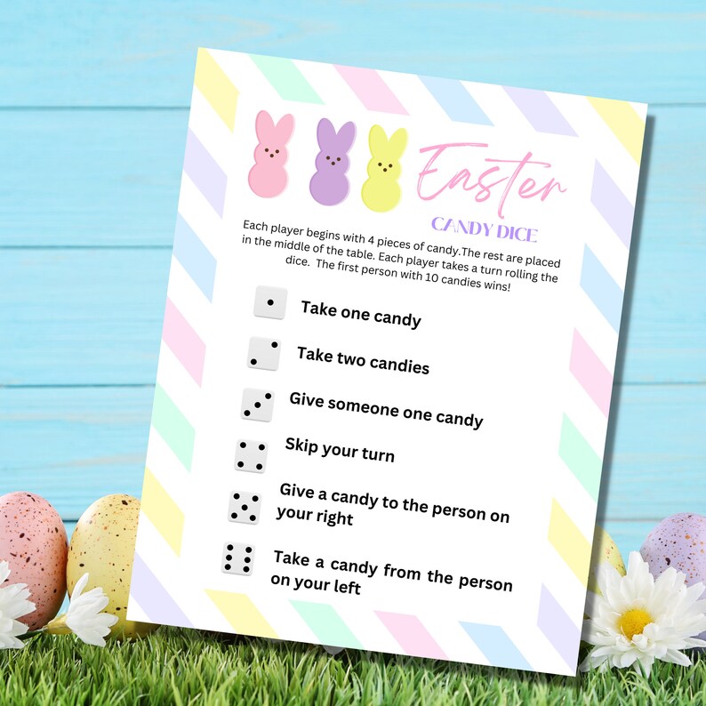 Printable EASTER Game, Easter Kids Game and Activity, Adult Games ...