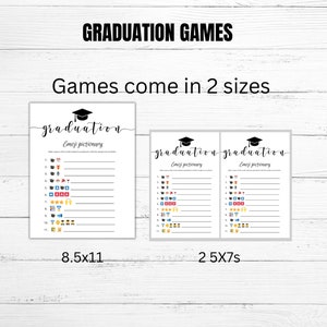 Printable Graduation Games, 2026 Graduation Games, Graduation Party ...