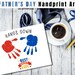 Father's Day Handprint Activity, Father's Day Printable, Happy Father's ...