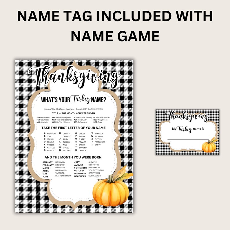 Thanksgiving Game Bundle, Thanksgiving Games, Thanksgiving Games for ...