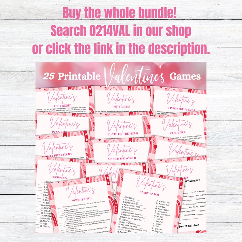 Printable Valentine's Day Game MAD LIBS Game and Activity - Etsy