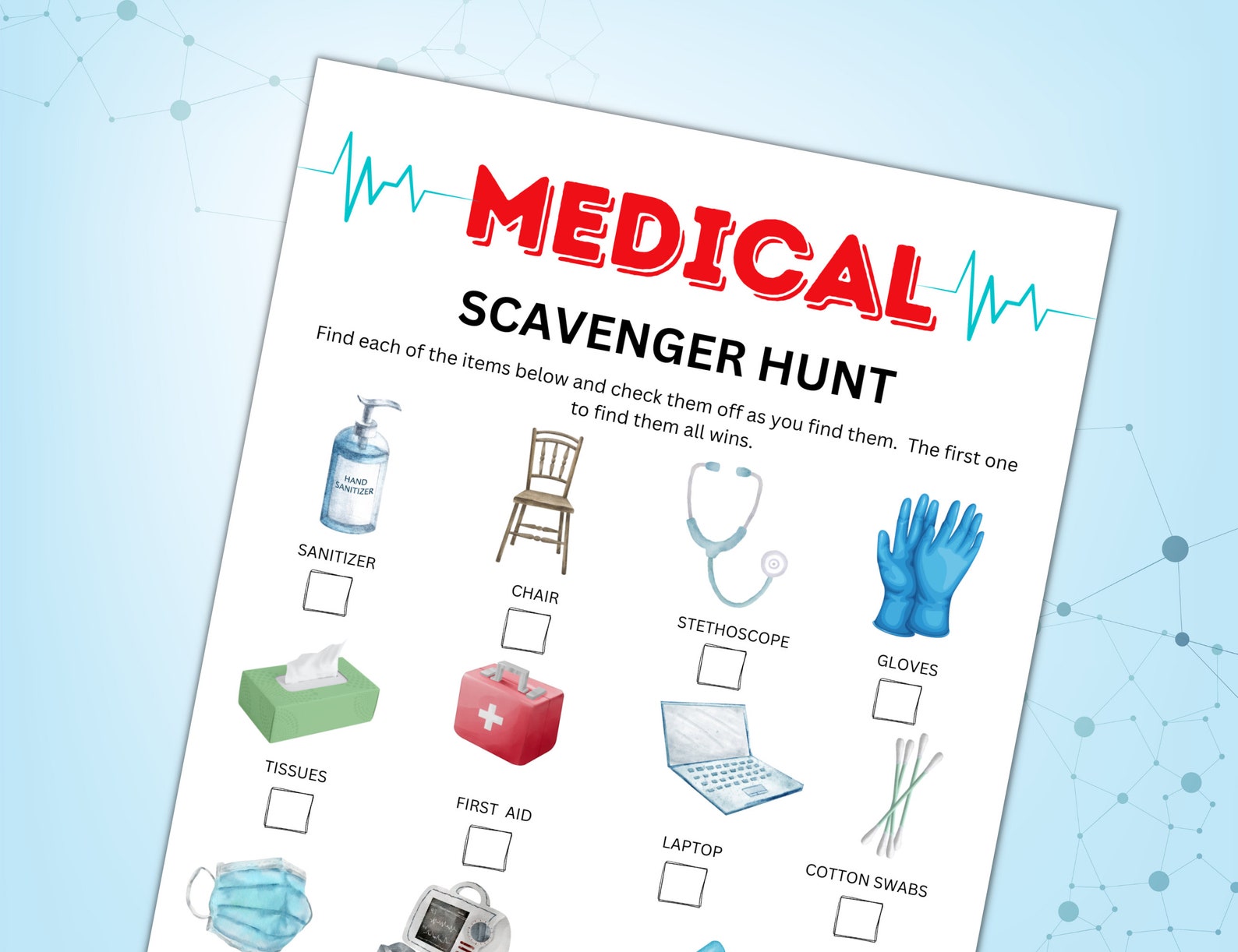 Medical Game, Printable Nursing Games, Doctor Games, Radiology Games ...
